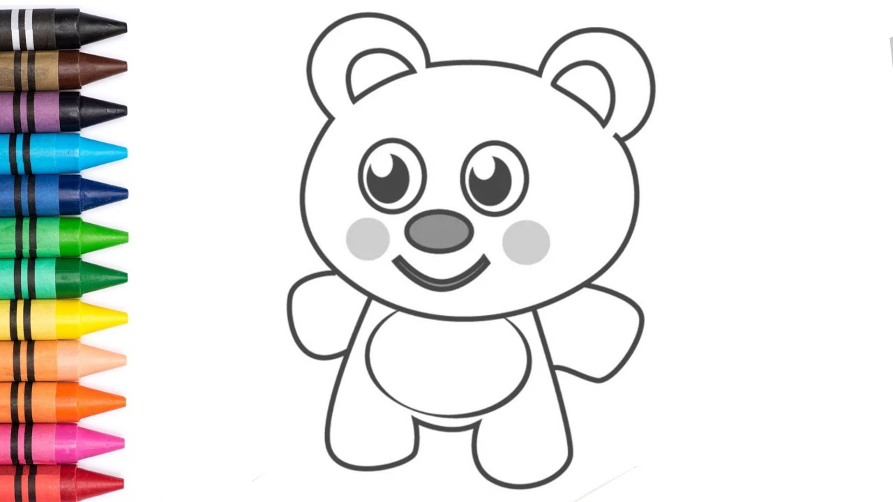 how to drawing Panda easy // Panda drawing easy step by step - YouTube