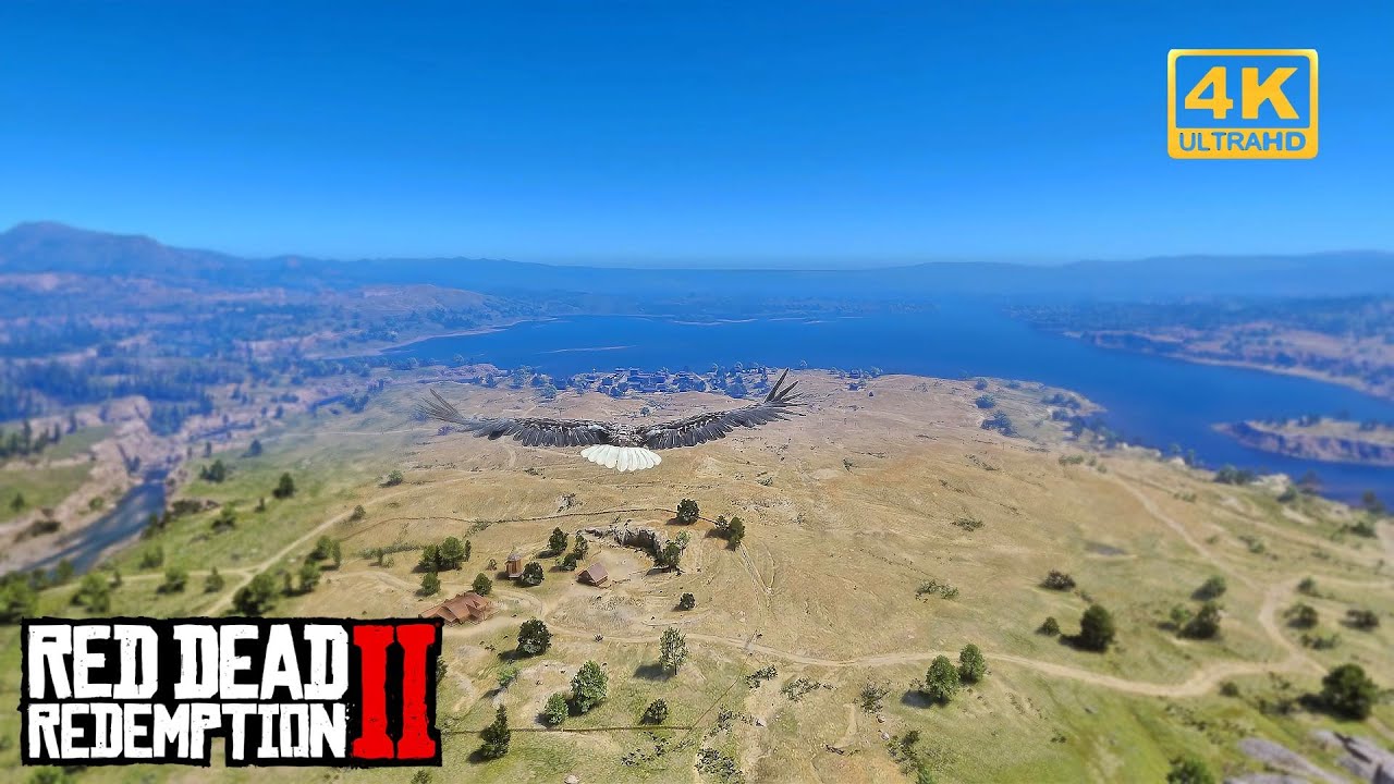 You've Never Seen RDR2 Like This - Spectacular Eagle Flight 4K UHD ...