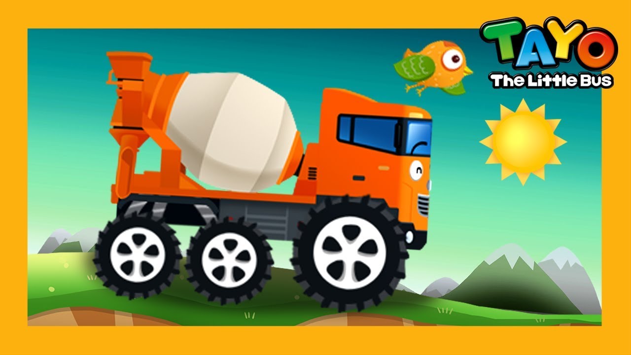 Tayo Learn various cars with Tayo Game l Tayo Repair Game l Tayo the ...
