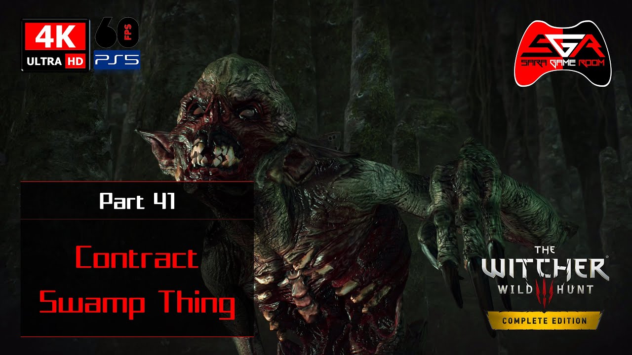 Witcher 3 Next Gen Gameplay - Part 41 Contract - Swamp Thing [4K UHD ...