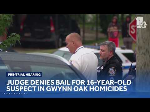 Judge denies bail for 16-year-old suspect in Gwynn Oak homicides