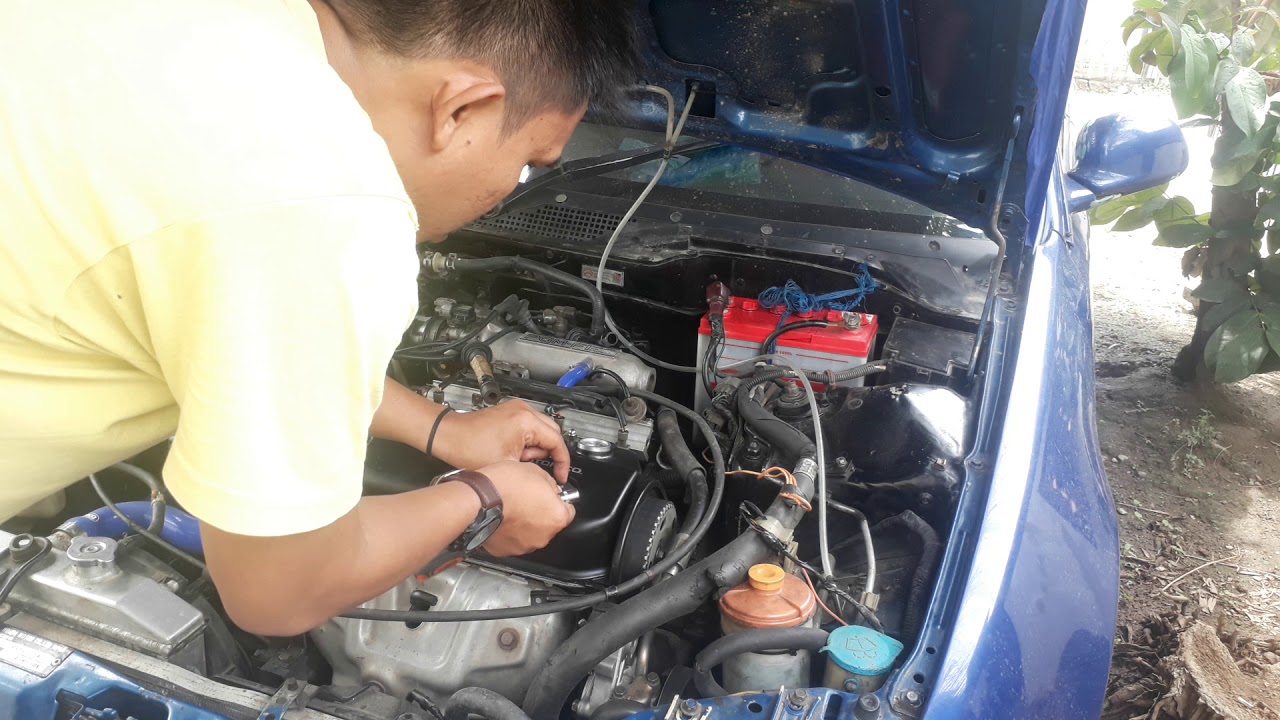 Cara mengganti sel busi honda genio - YouTube