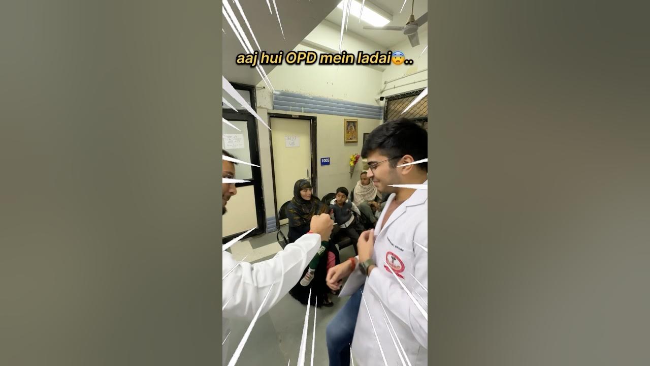 Aaj hui *OPD* mein ladai?🫣| Day 572 | MBBS diaries |#minivlog #neet #mbbs #trending - YouTube