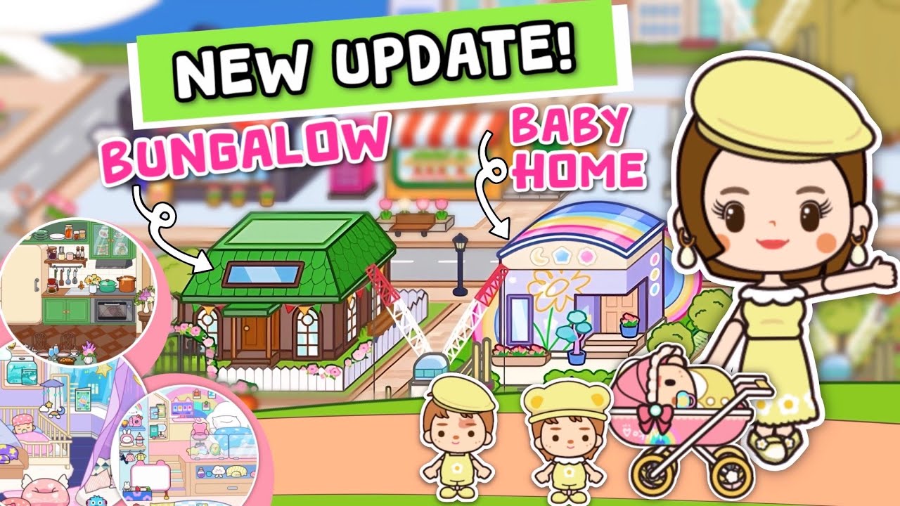 Miga World NEW UPDATE‼️NEW LOCATION🤩🍼BABY HOME+BUNGALOW|NEW HOUSE ...
