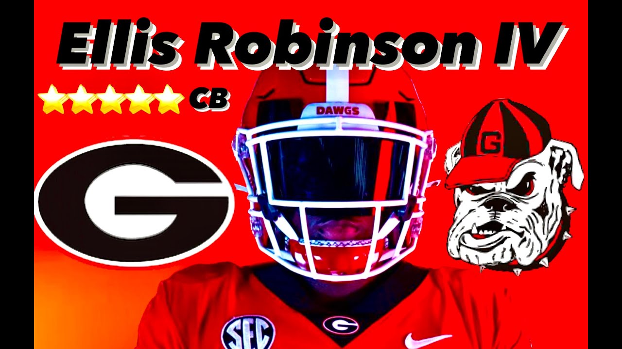 Ellis Robinson IV : From High School Sensation to Georgia Bulldogs ...