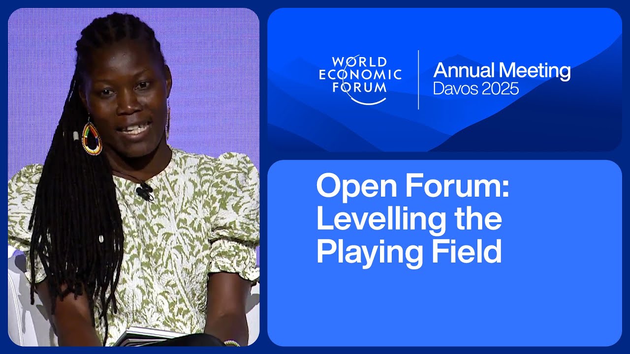 Open Forum: Levelling the Playing Field | World Economic Forum Annual ...