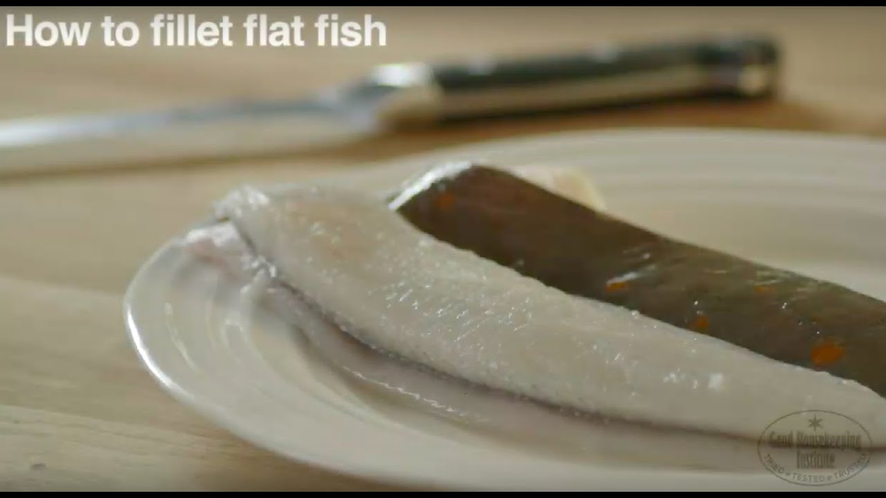 How To Fillet Flat Fish | Good Housekeeping UK - YouTube