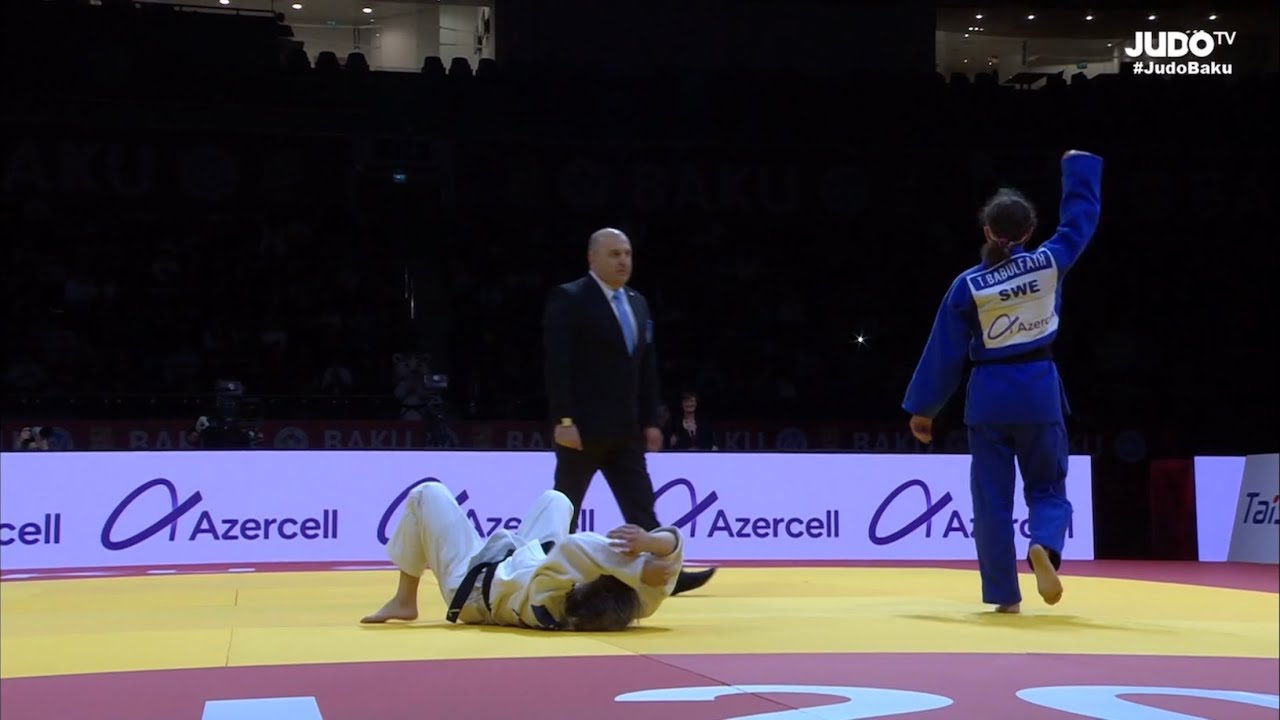 Milica NIKOLIC vs Tara BABULFATH | FINAL -48 Baku Grand Slam 2024 - YouTube