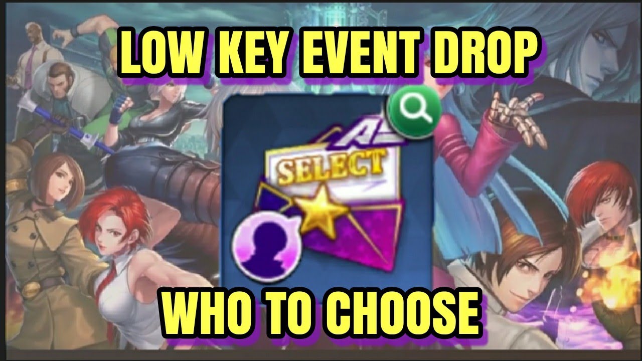 KOF All Star: AS SELECTOR EVENT WHO TO CHOOSE? - YouTube