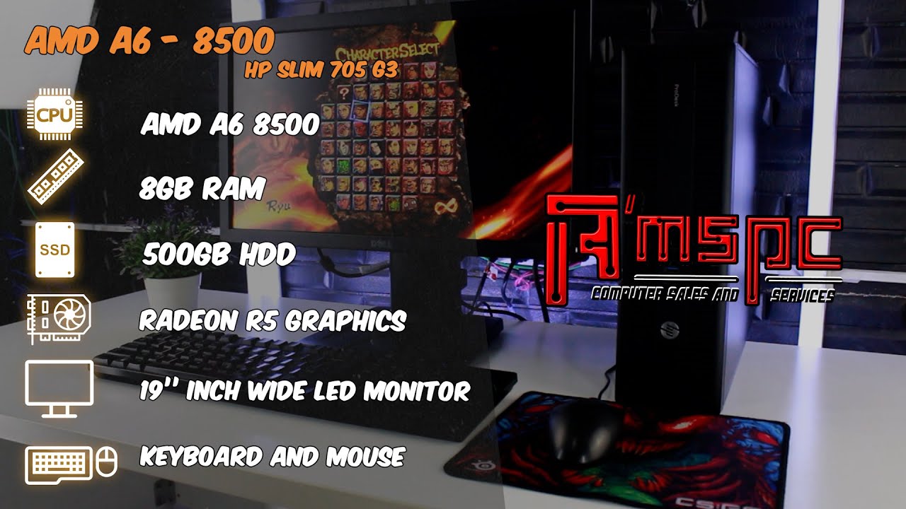 AMD A6 COMPUTER PACKAGE no voice over - YouTube