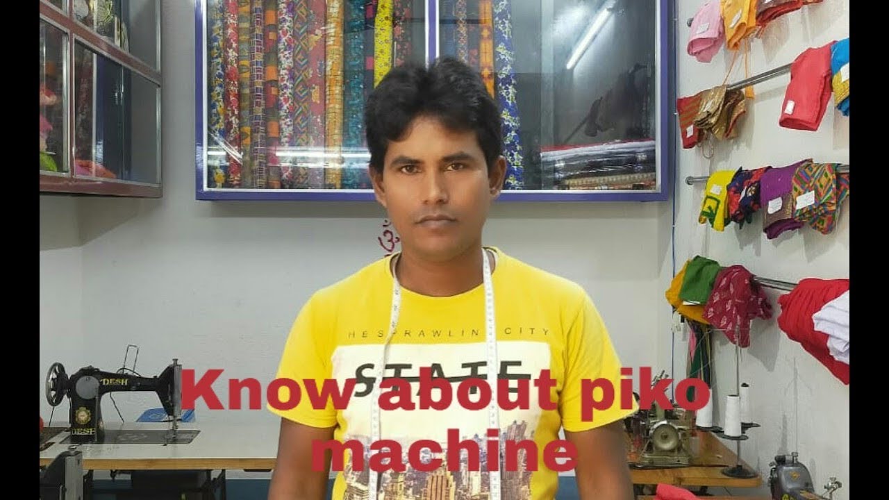 Know about piko machine - YouTube
