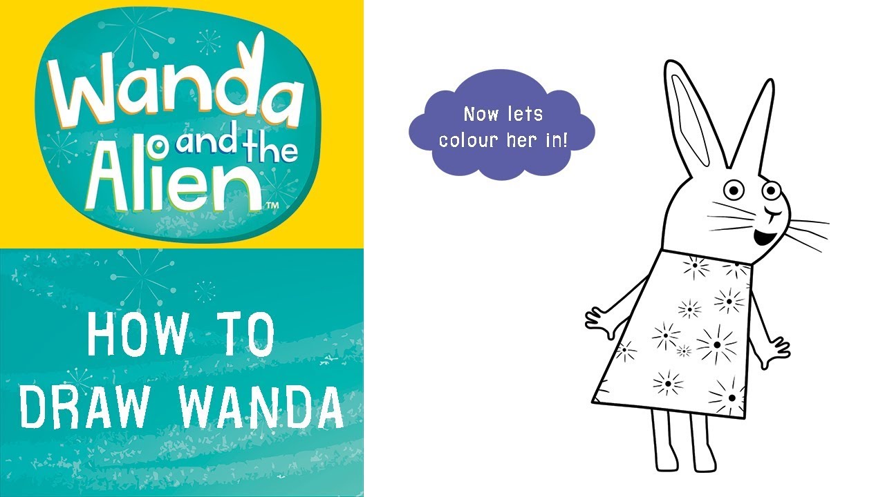 Wanda And The Alien - How to Draw Wanda! - YouTube