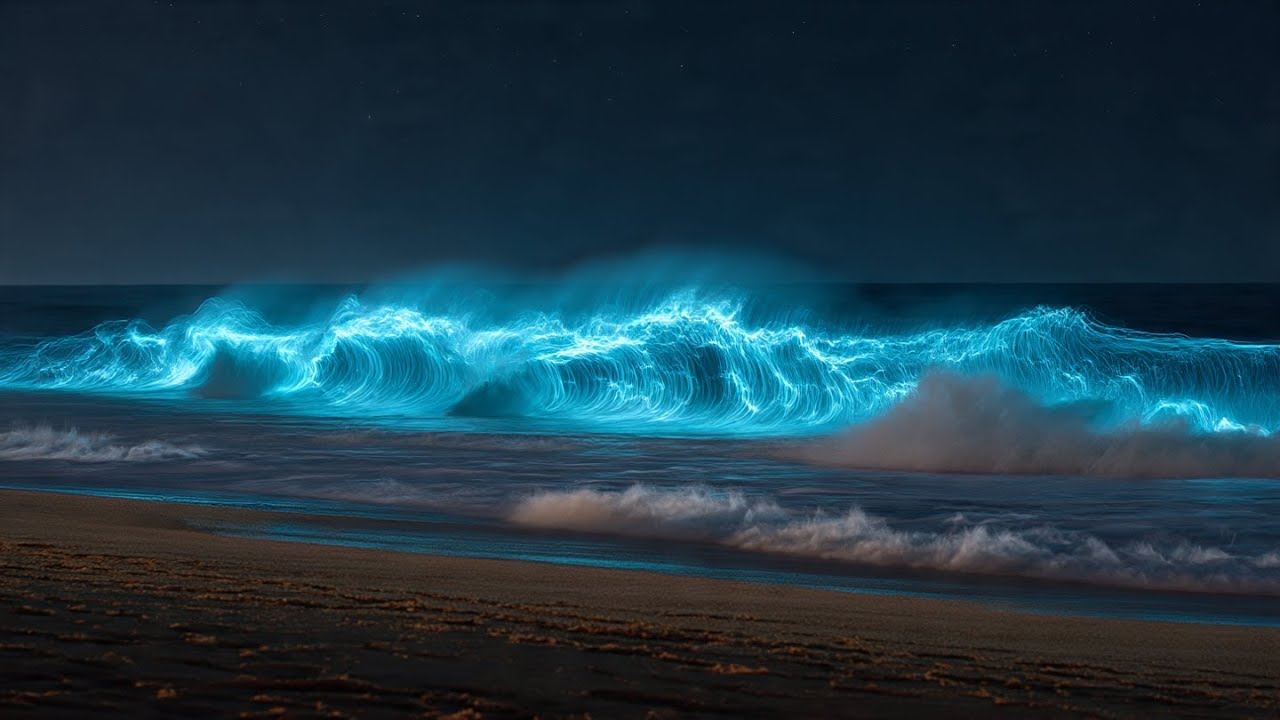 Wave Sounds for Sleeping 10 Hours - Beach Ambience To Sleep Instantly ...