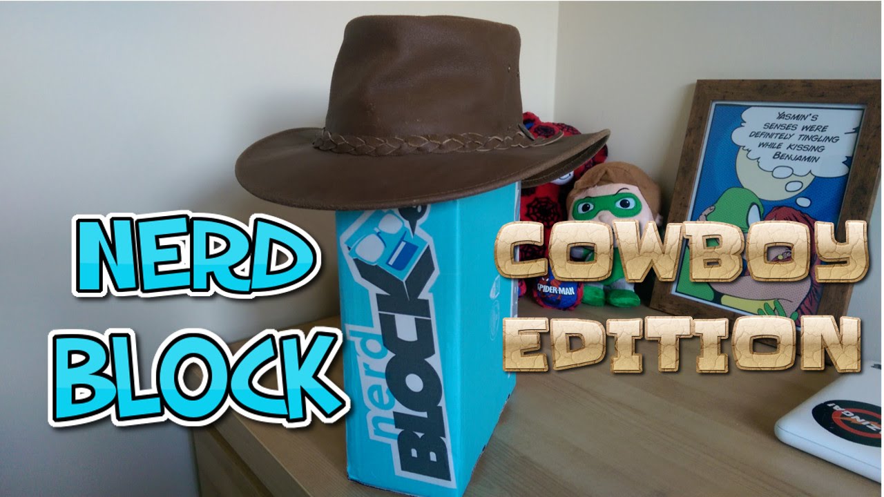 Nerd Block Cowboy Edition - July 2014 - YouTube