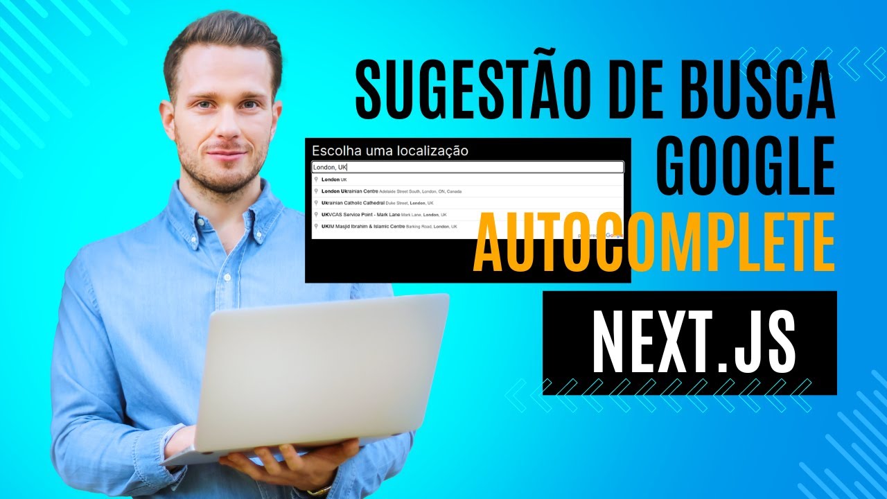Como Implementar Autocomplete de Lugares do Google no Next.js 🚀 | Tutorial Completo - YouTube