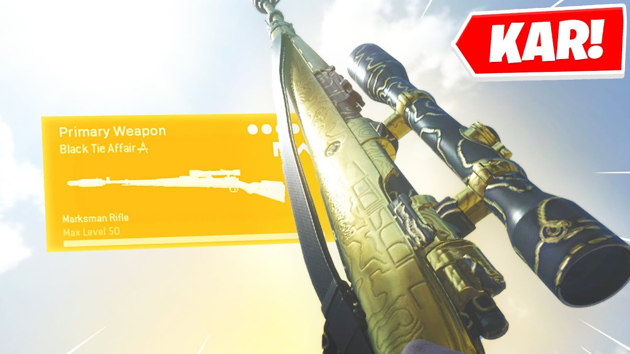 THE *NEW* KAR98 LOADOUT YOU NEED!! WARZONE SEASON 4 KAR98 SNIPER! - YouTube