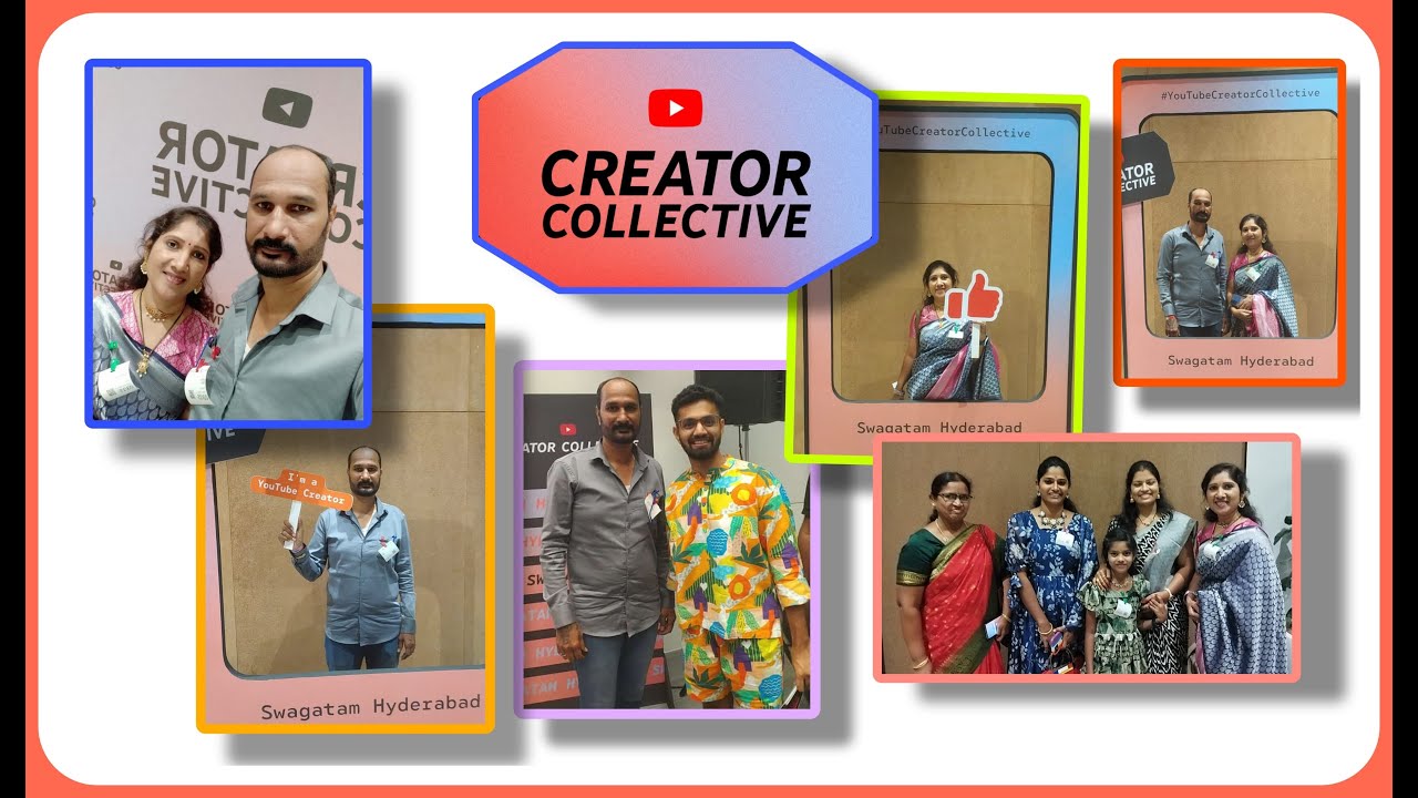 Youtube creator collective meetup program #YoutubeCreatorCollective # ...