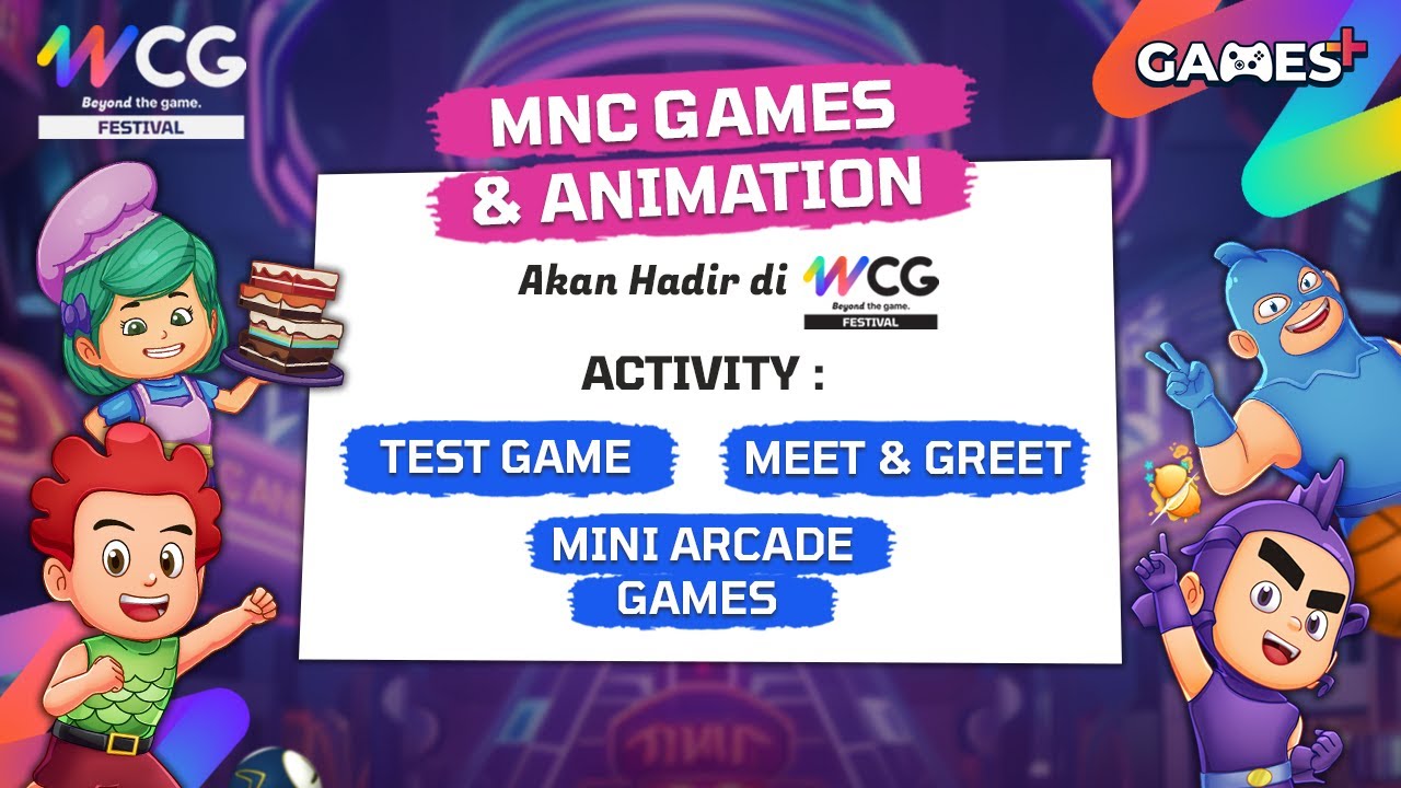MNC GAMES & ANIMATION HADIR DI WORLD CYBER GAMING FESTIVAL 2024 - YouTube