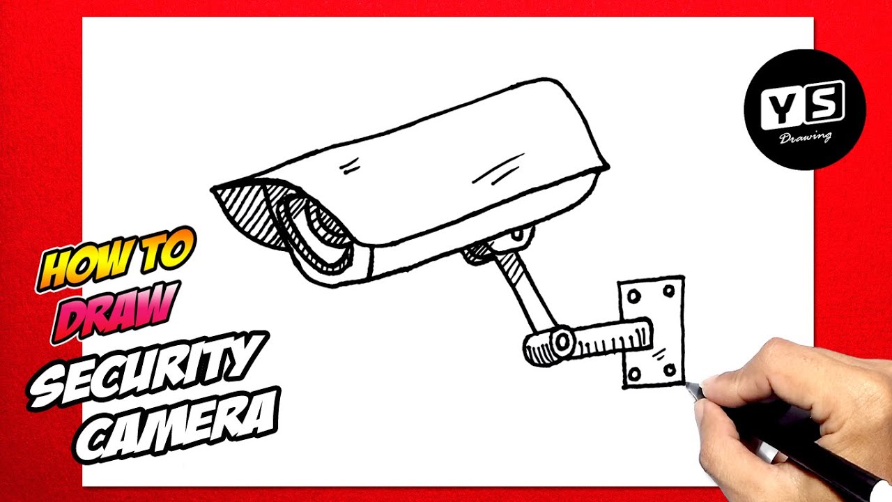 Security Camera Drawing