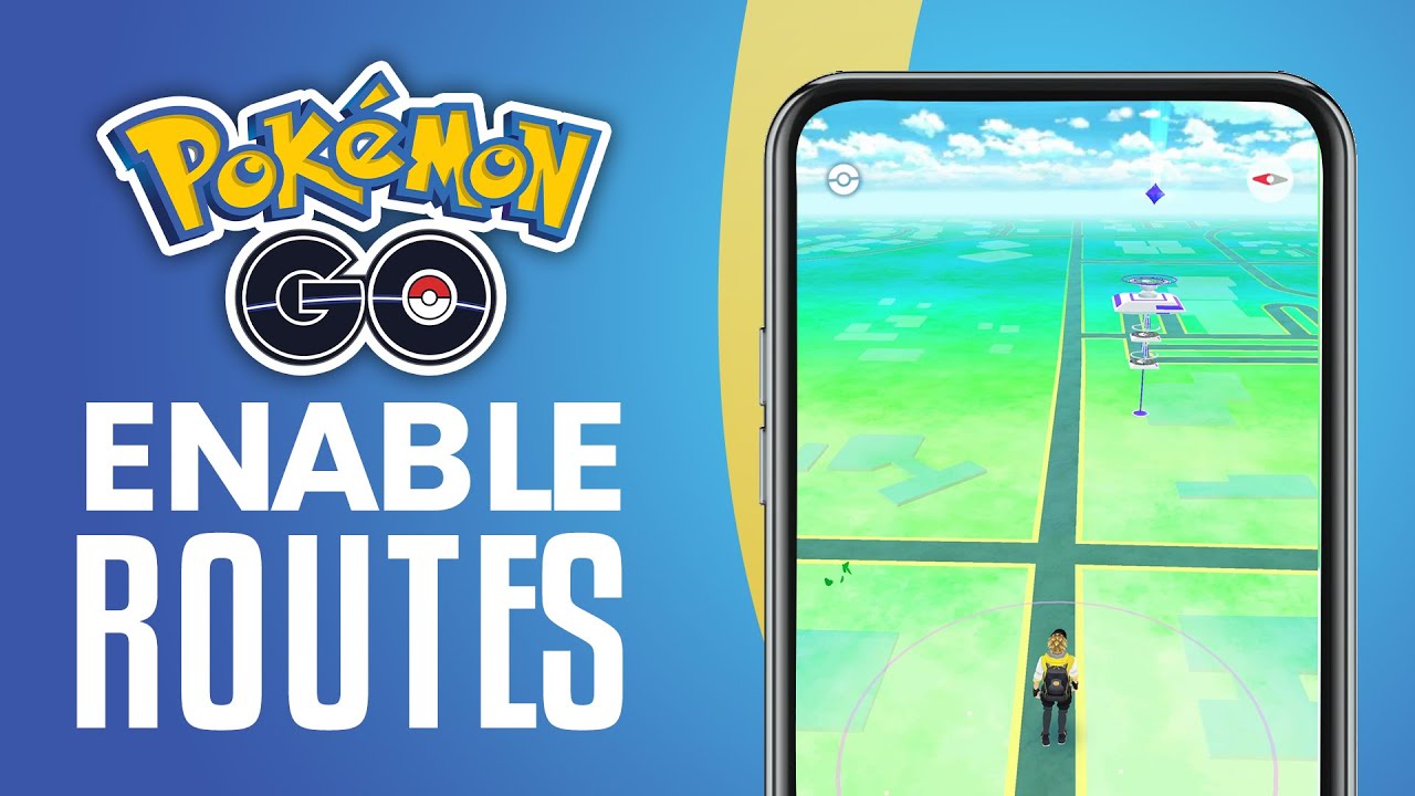 How To Start A Route In Pokemon Go | Enable Routes Pokemon Go - YouTube