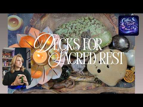 Decks for Sacred Rest, a VR to @olbah_art