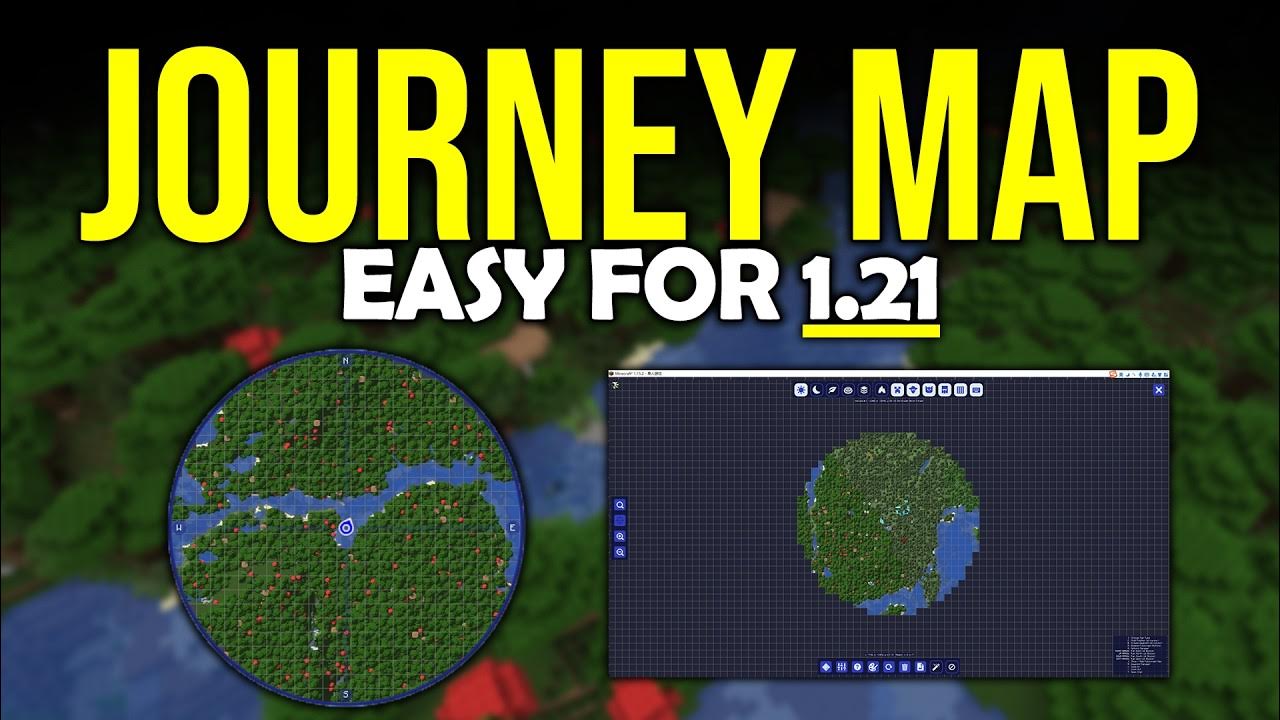 How to Install Journey Map for Minecraft 1.21 (Minimap) - YouTube