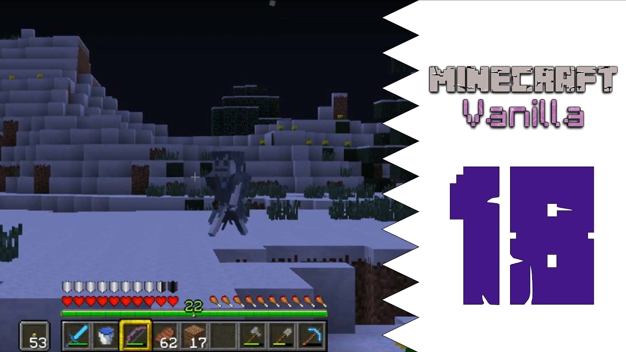 Minecraft Vanilla Ep 18 - First Desert Zombies, Now Snow Skeletons ...