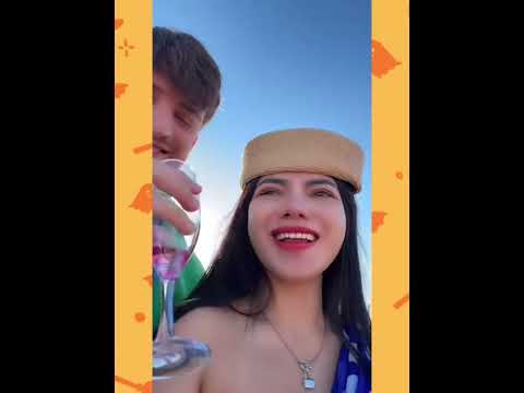 seru nya Dinar candy dan Resul habis naik balon udara 