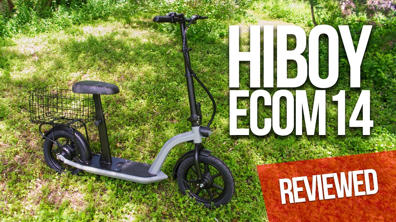 Hiboy Ecom 14 Review: A Fun, Affordable Commuter Scooter - YouTube