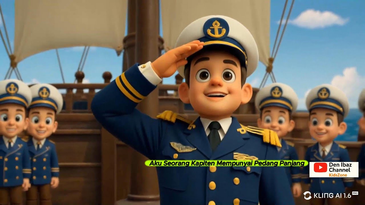 COVER LAGU ANAK ~ AKU SEORANG KAPITEN | BY PAK KUSIR - YouTube
