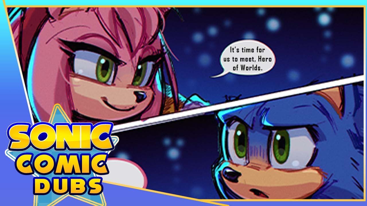 Movie Sonic Encounters Movie Amy (Sonic Comic Dub) - YouTube
