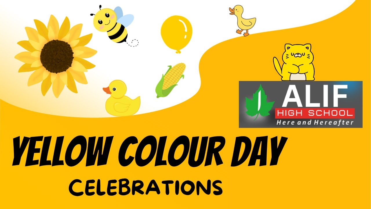 Yellow day Celebrations At Alif High School Hafeezpet | 23-12-2023 ...