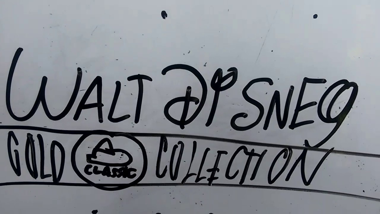 Walt Disney gold classic colletion logo - YouTube