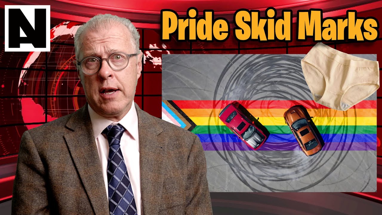 Pride skid marks? Anti Free Screech! - YouTube