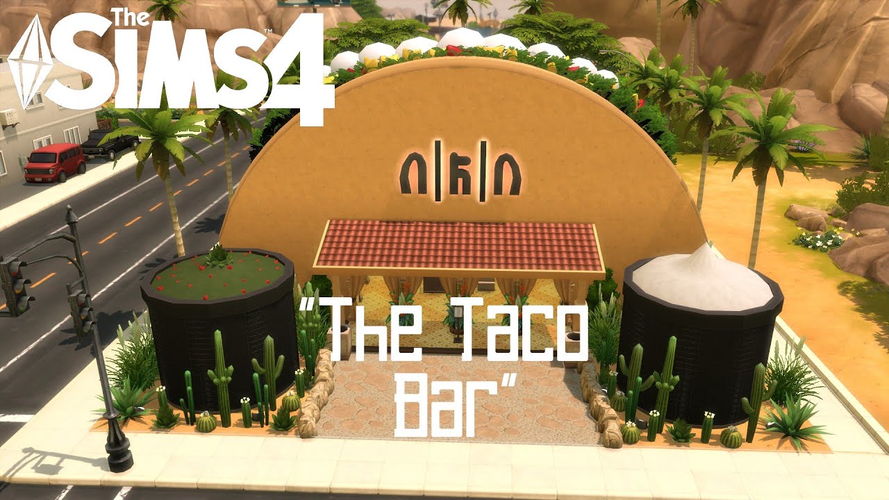 The Sims 4 | The Taco Bar Tour - YouTube