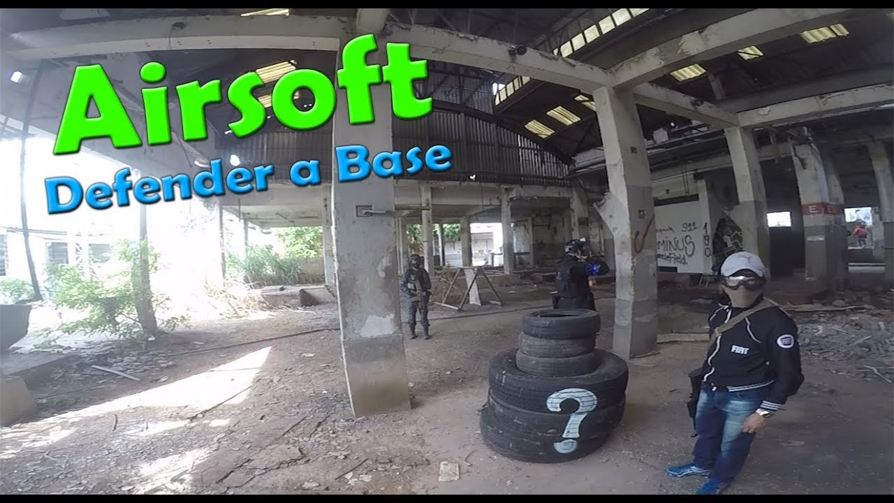 GAMEPLAY - DEFENDER A BASE - TERMINUS 09/06/2018 ALEMÃO AIRSOFT - YouTube