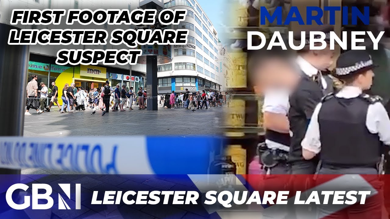 WATCH: Leicester Square attack suspect arrested by police following ...