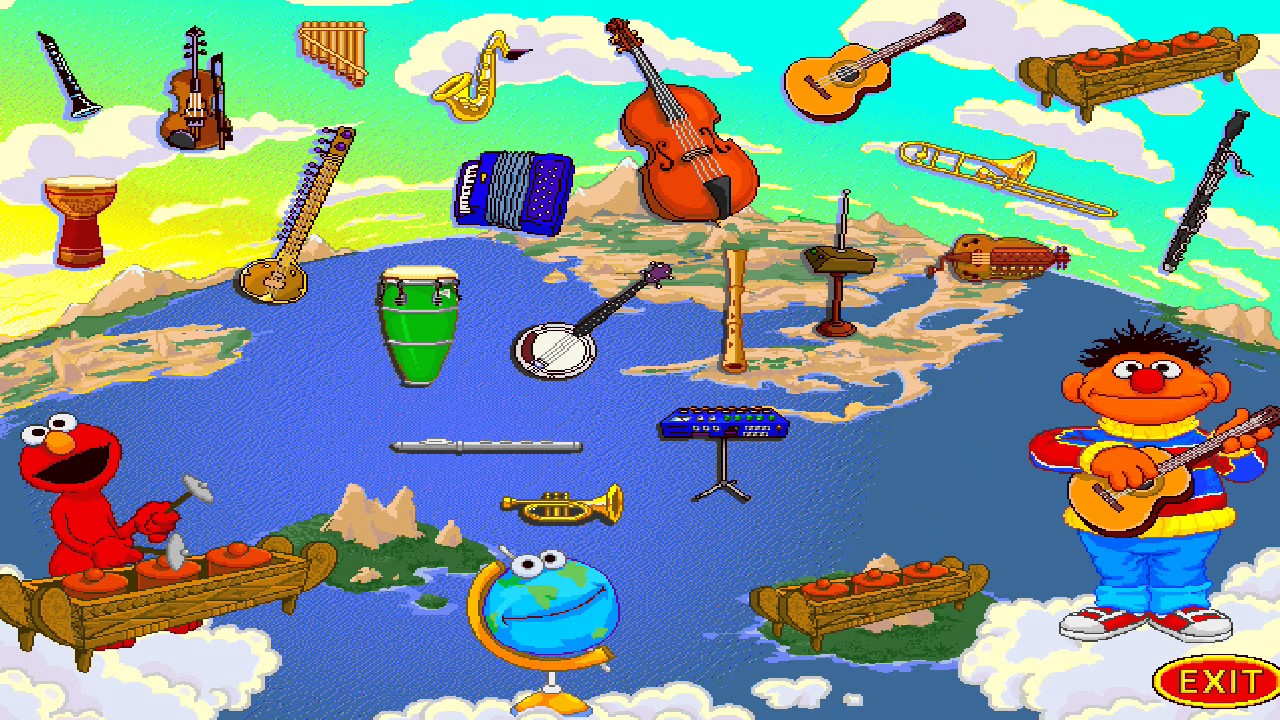 Sesame street music maker Gaemoaon insterment - YouTube