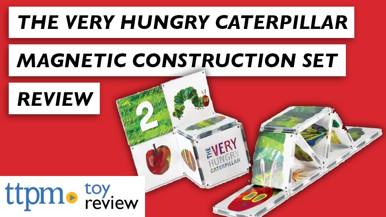The Very Hungry Caterpillar Magnetic Construction Set from Magna-Tiles ...