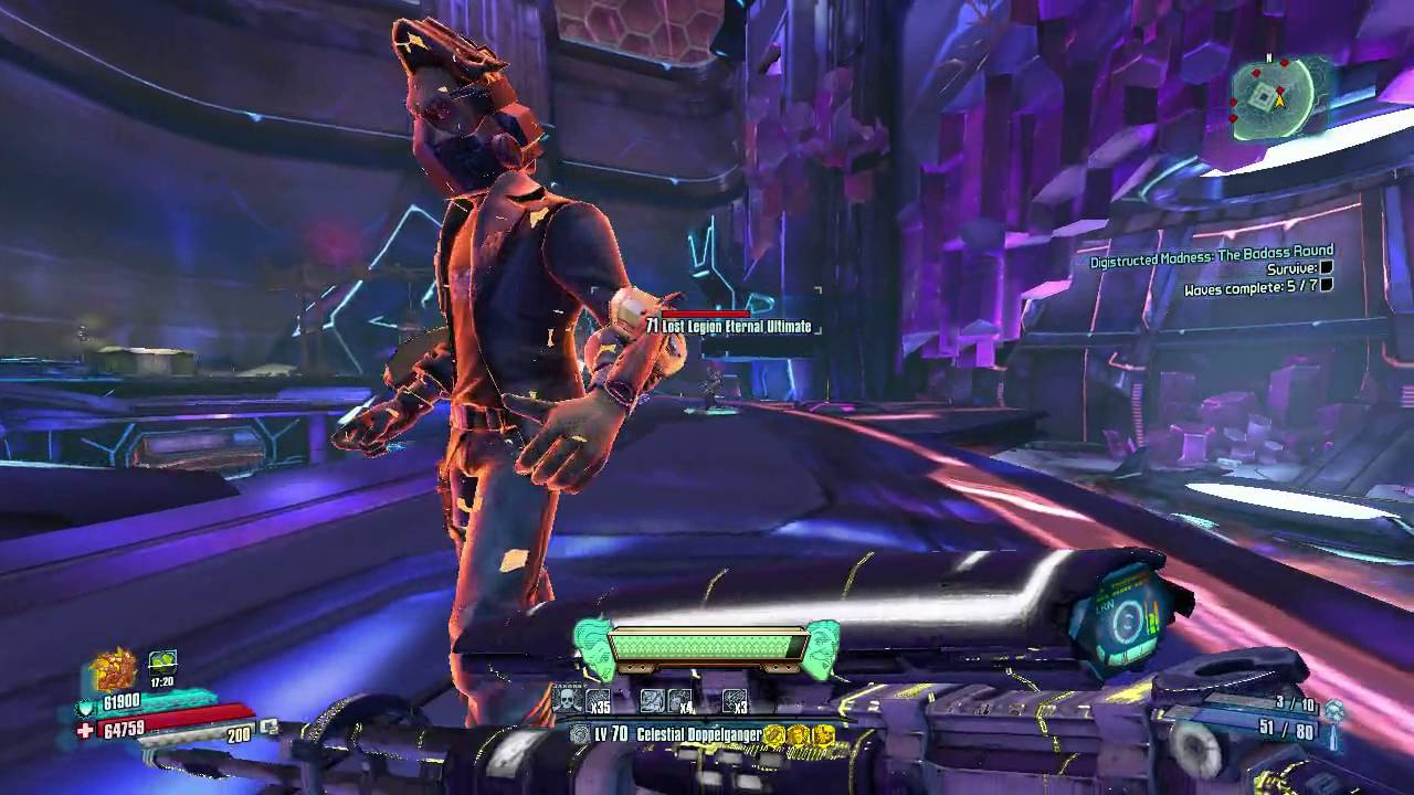 Borderlands: The Pre-Sequel - Kinda Sniper Jack vs Holodome Badass ...