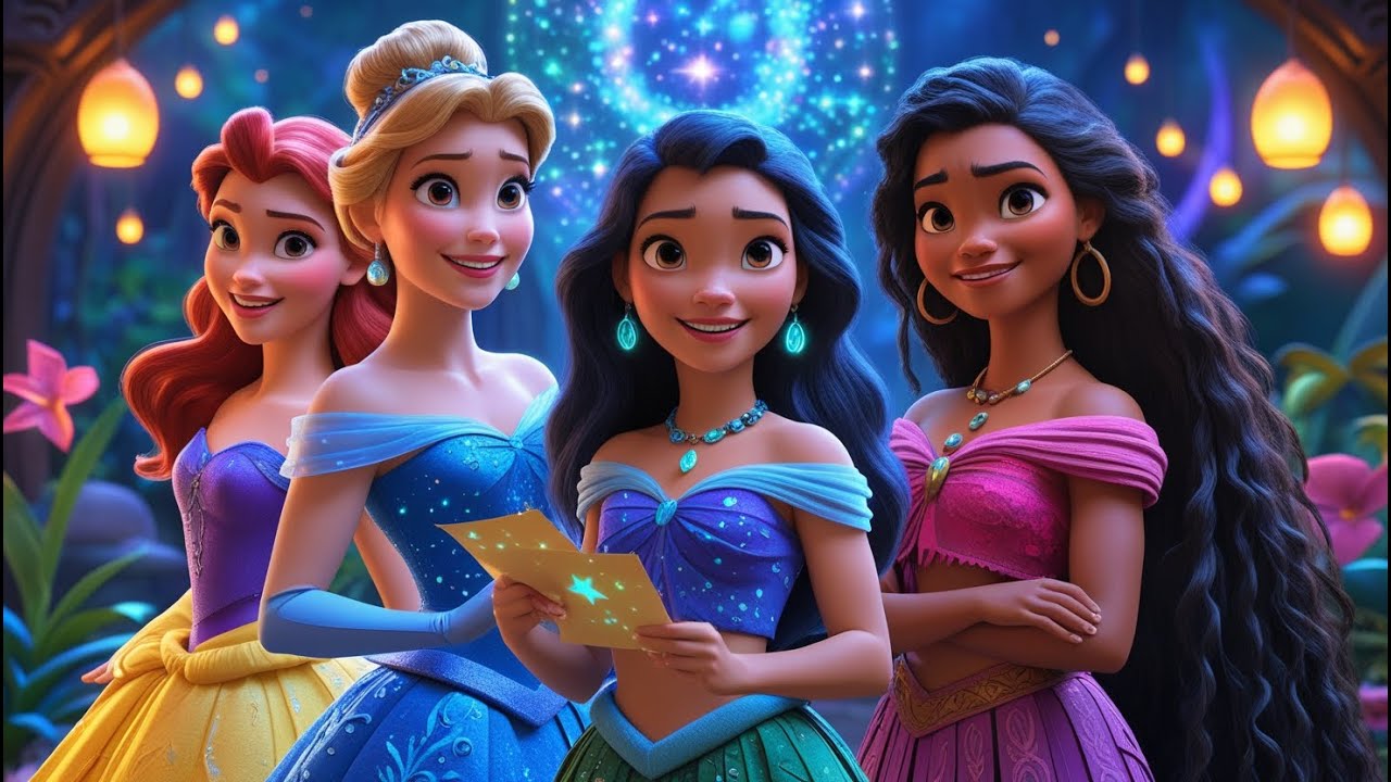 Disney princesses: The Garden of Stars - YouTube