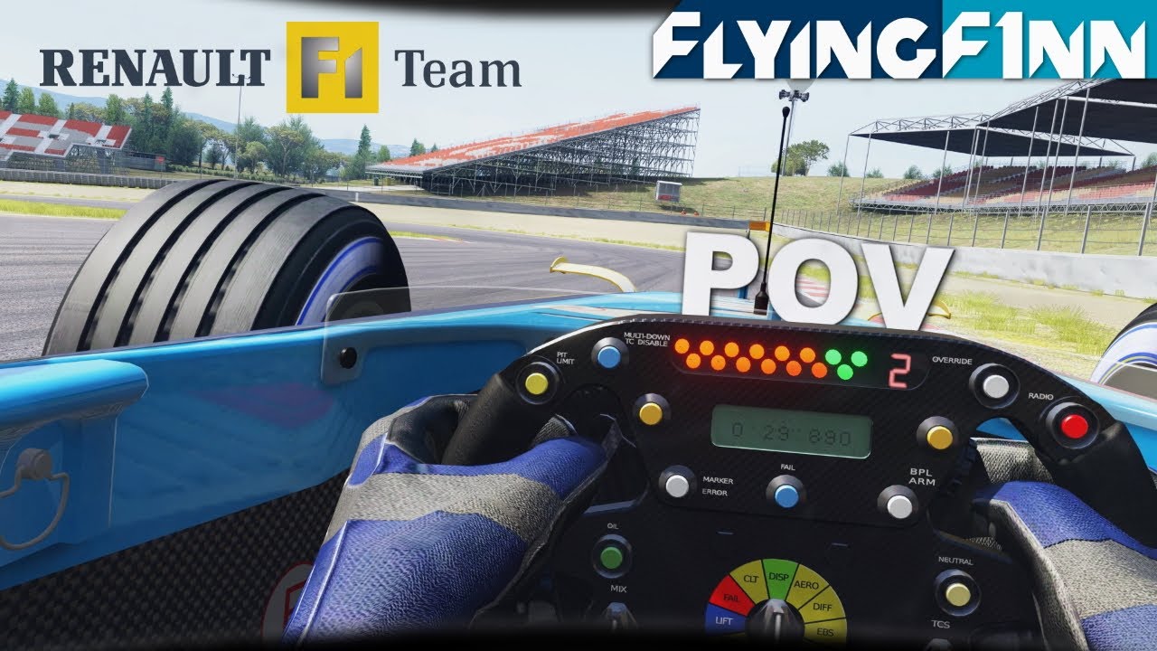 F1 DRIVER'S EYE View of Circuit de Barcelona | F1 2005 | #AssettoCorsa ...