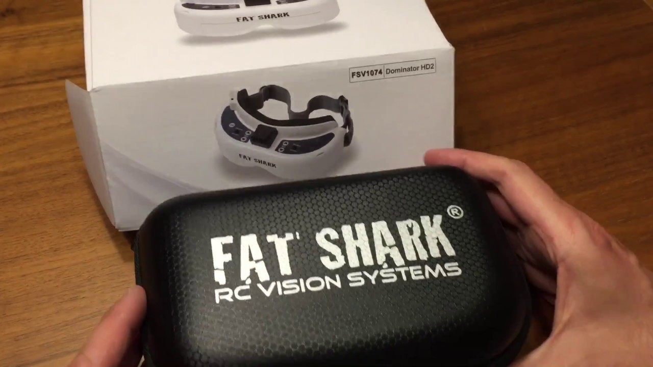 Unboxing Fat Shark Dominator HD2 FPV goggle - YouTube