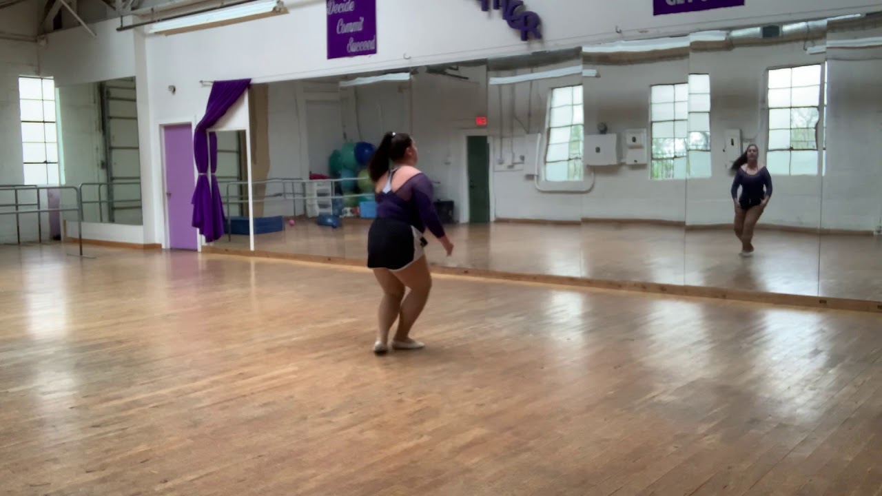 Intermediate To Advanced Ballet Center Combination - YouTube