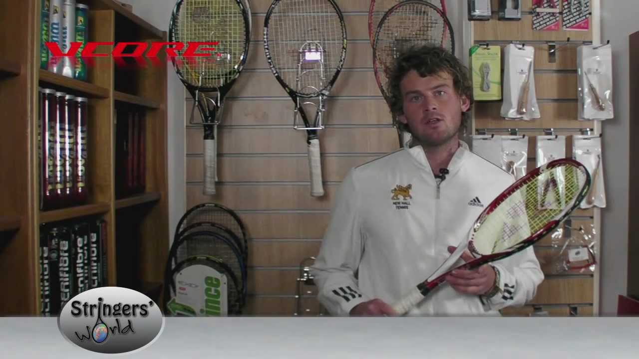 Yonex V-CORE 95D Tennis Racket Review from Stringers' World - YouTube