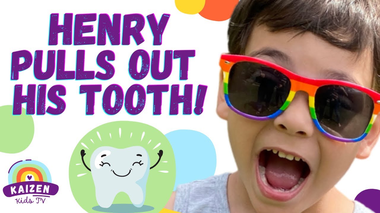 🦷 Henry Pulls Loose Tooth | Kaizen Kids Social Story for Kids Loosing ...