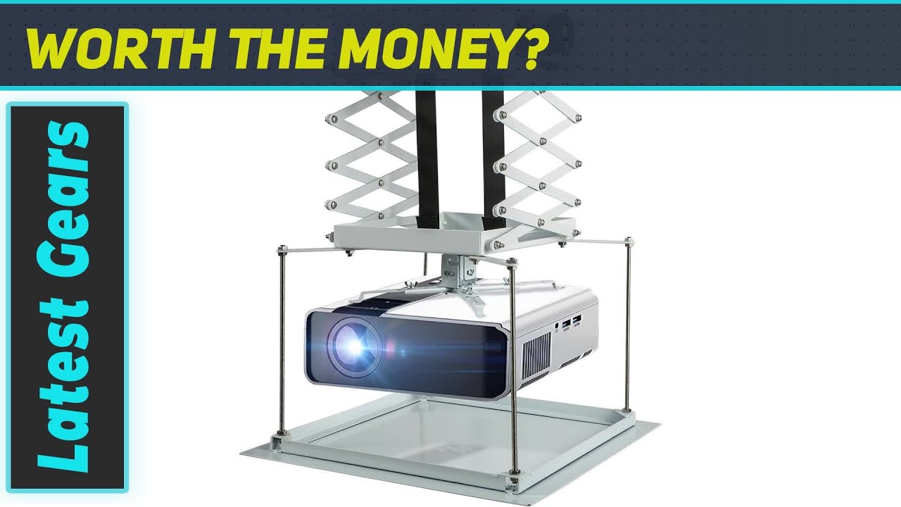 CGOLDENWALL Motorized Projector Mount: The Ultimate Hidden Ceiling ...