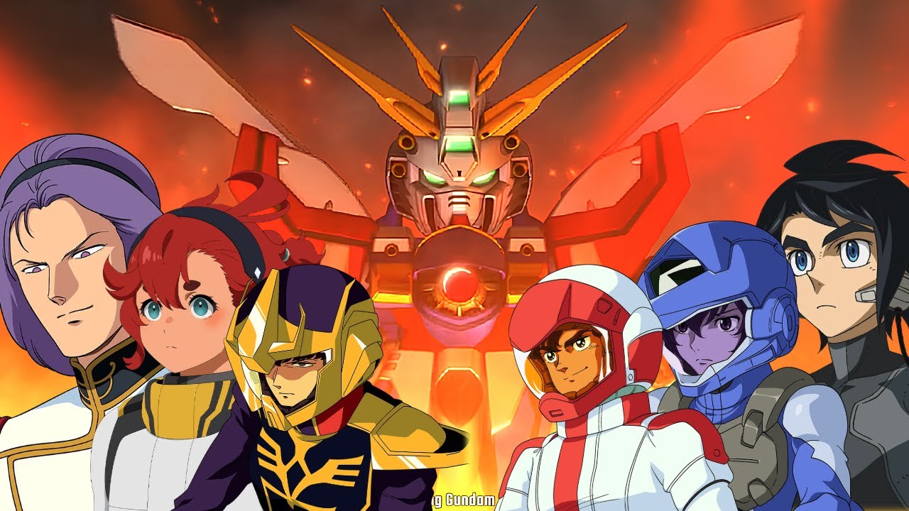36 Pilots! Erupting Burning Finger - God Gundam Compilation (SD G ...