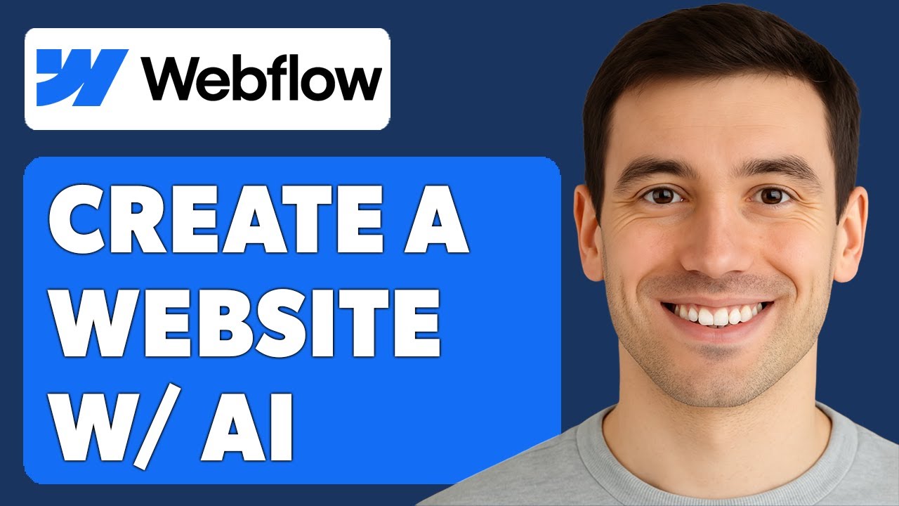 How To Create A Website With Webflow Ai [2025 Guide] - YouTube