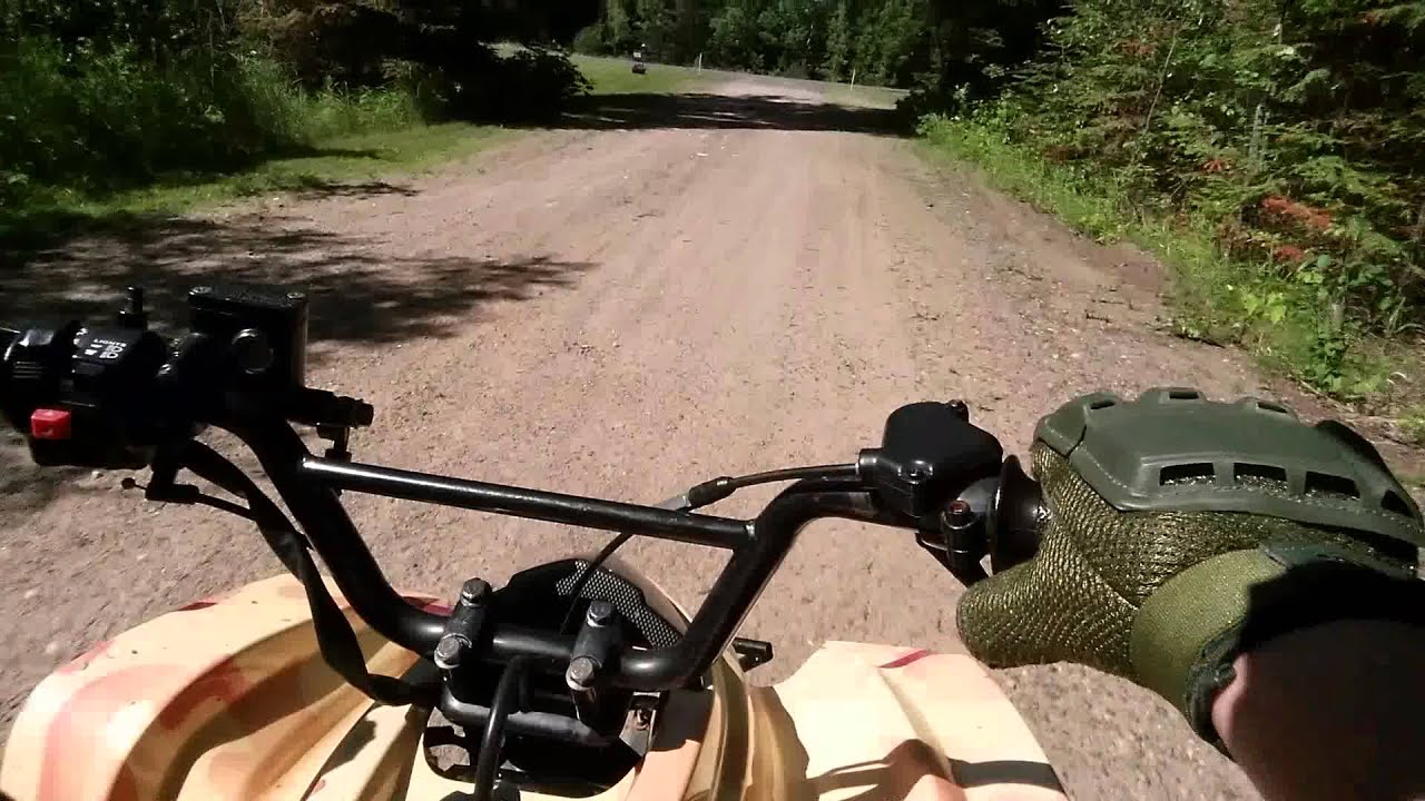 Sunl atv speed run - YouTube